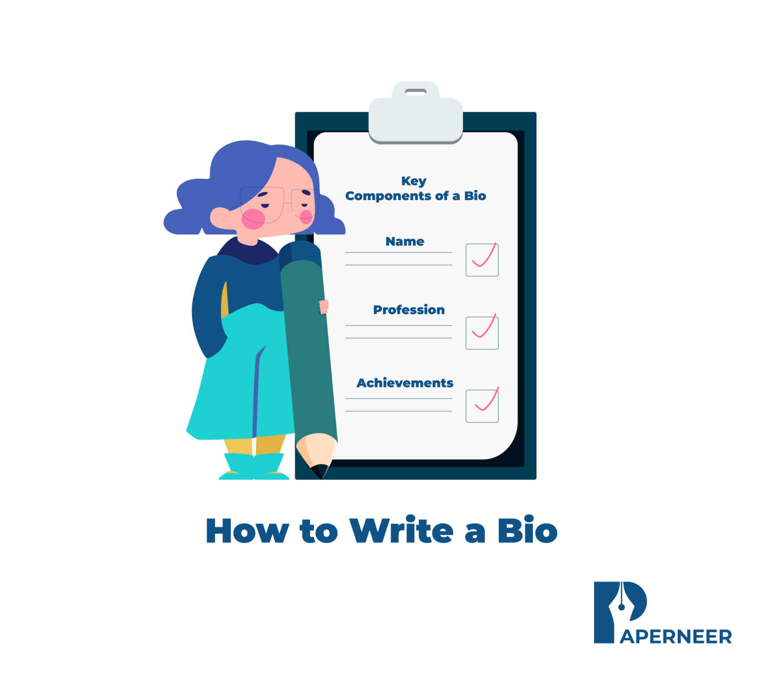 How to write a bio - A Comprehensive Guide - Paperneer